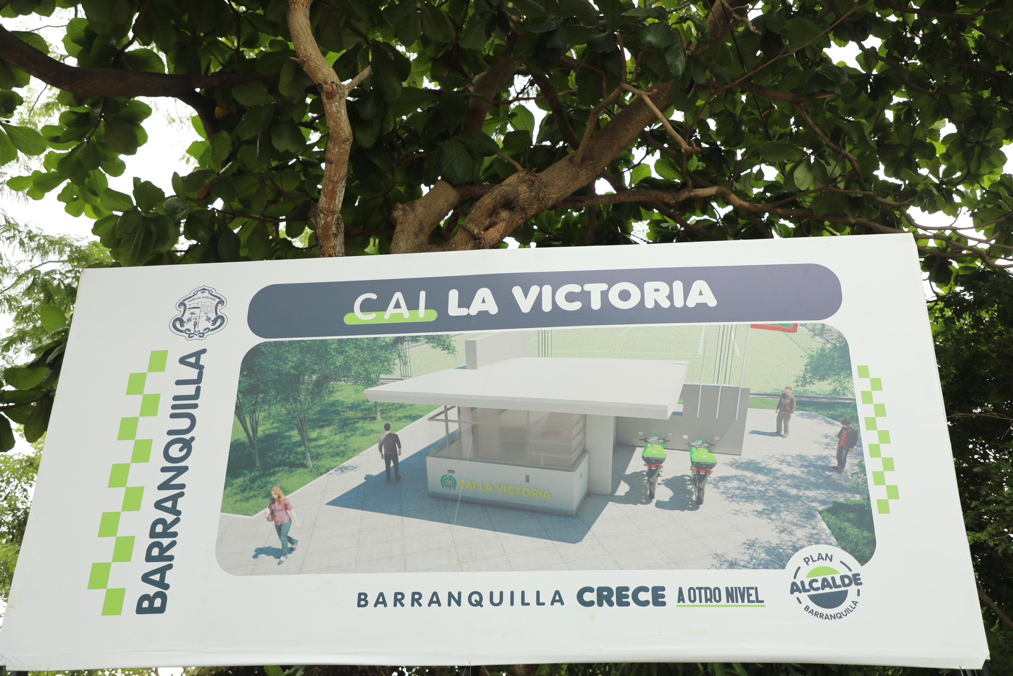 Iniciamos la construcción de un nuevo CAI en La Victoria: alcalde Char ...